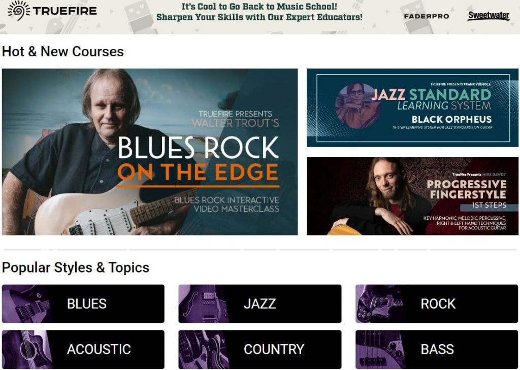 TrueFire Online Guitar Lessons Review | The Best Online Lessons?